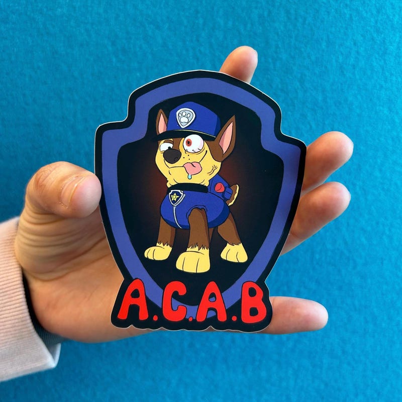 Paw Patrol Stickers - Etsy