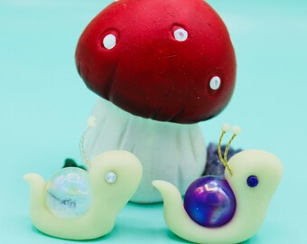 Polymer Clay Snail | Etsy