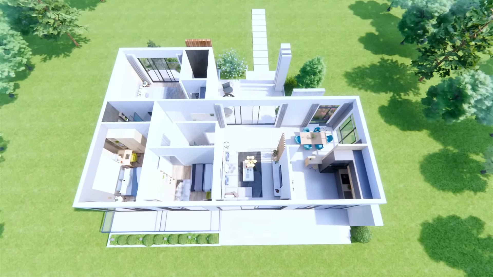 15m X 10m Modern House Plan Tiny House Plan Tiny Home Plan - Etsy