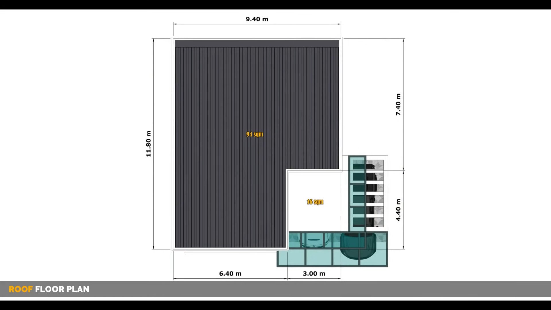 8m X 10m Modern House Plan 3 Bedrooms two Story Modern - Etsy Ireland