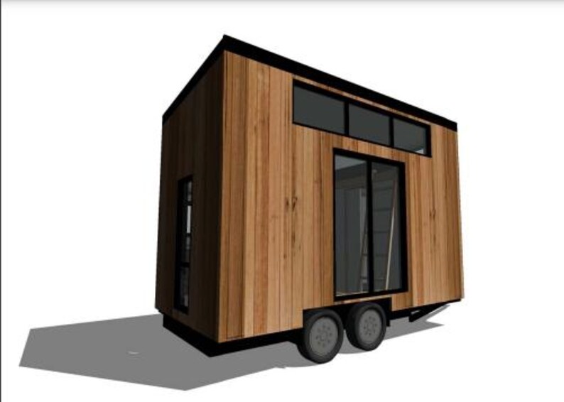 7.2m Tiny House Plan Instant Download Plan Small House Plan RV House ...
