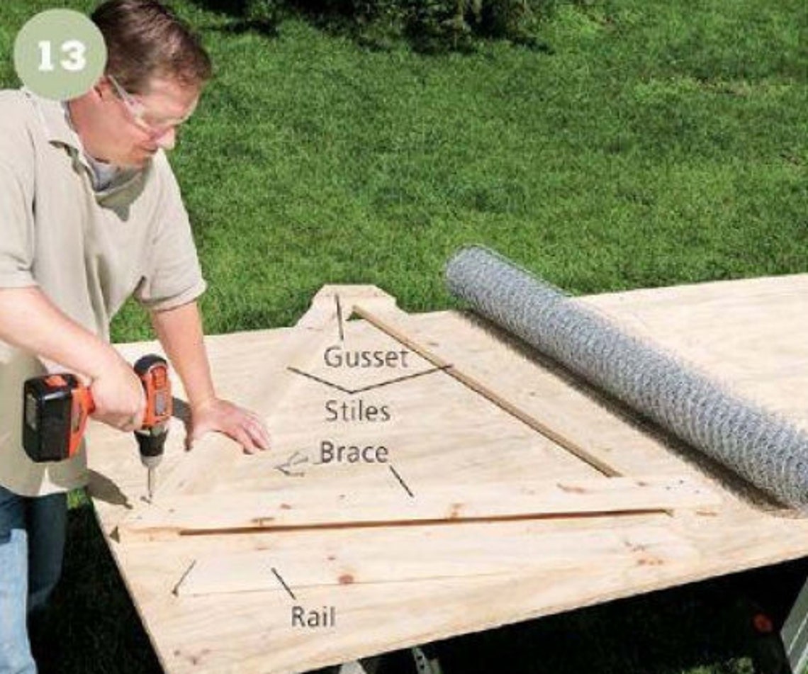 DIY Chicken Ark/coop Plans Chicken Coop Plans PDF File Instant Download ...