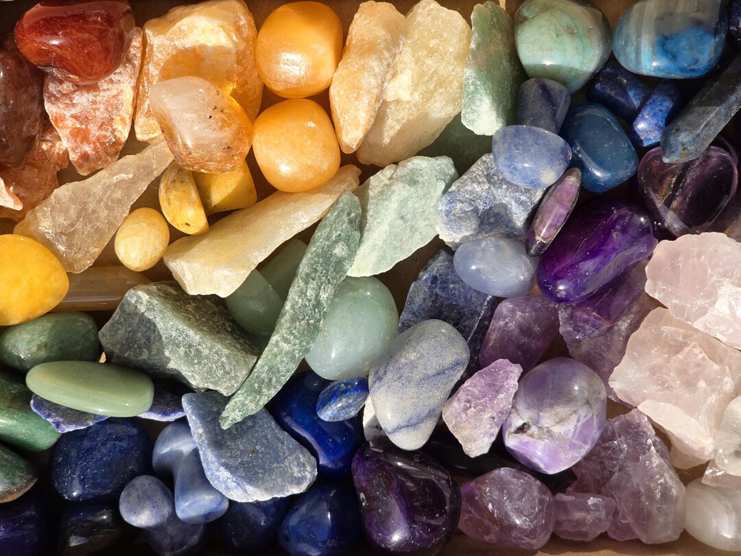 Crystal Confetti Scoops | Cute Mix Friends Gift Crystal Rainbow Colored ...