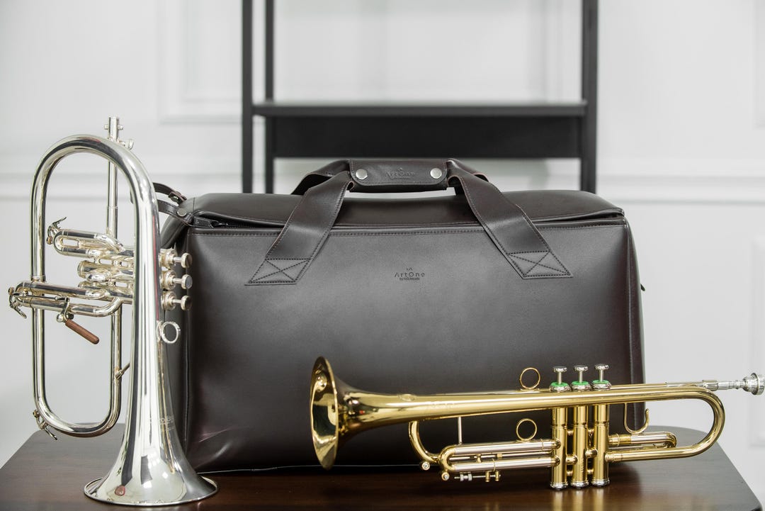 TRUMPET BAG Double/triple Trumpet Holder, Gig Bag, Trumpet, Cornet ...