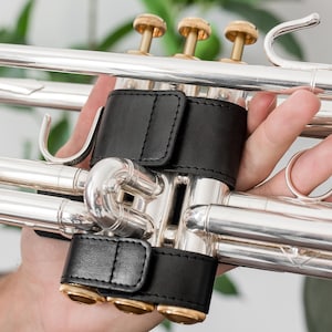Trumpet Valve Guard, Vegan Leather Valve Protector, Hand Guard, Trumpet ...