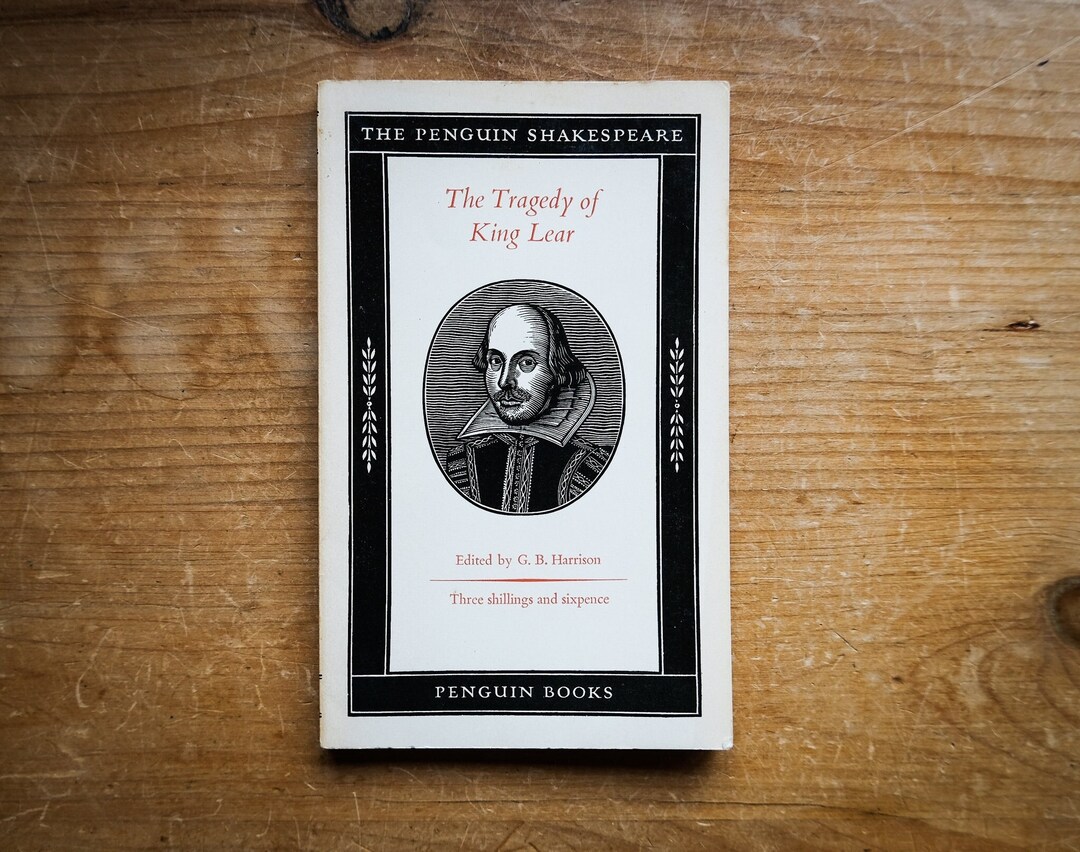 The Tragedy of King Lear - Vintage Penguin (1964) - Gift / Books / Play ...