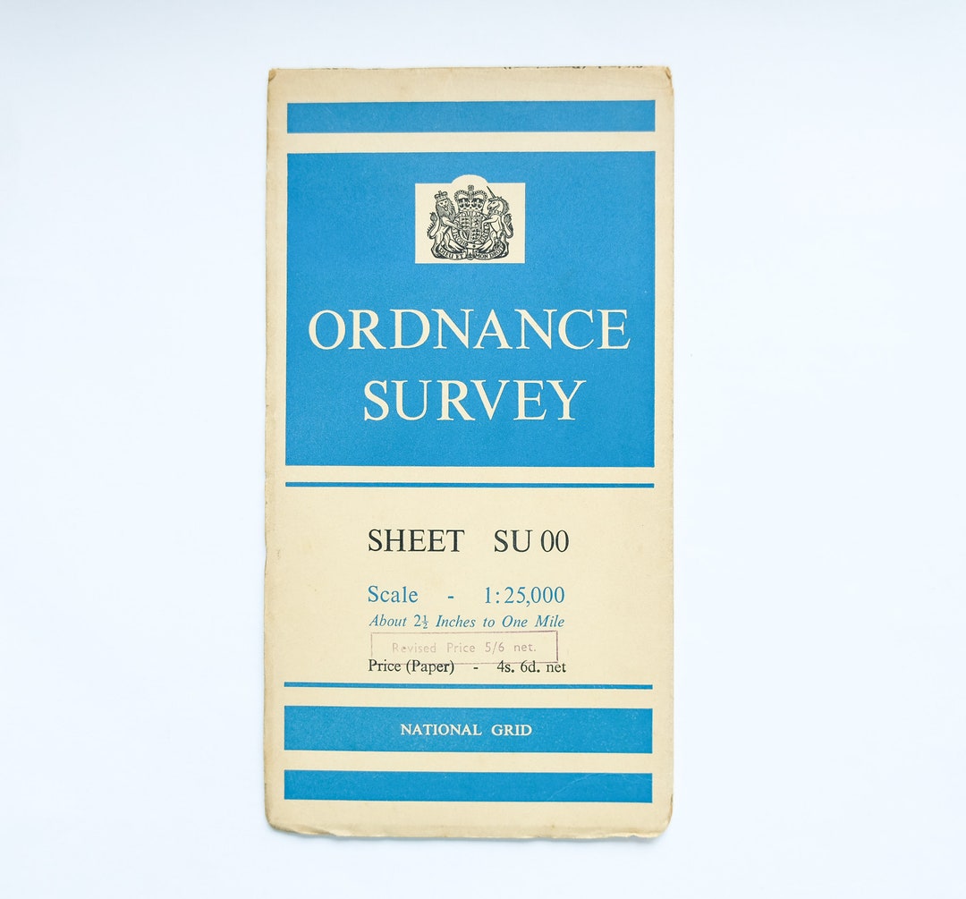 1961 Ordnance Survey Map West Moors sheet SU 00 - Etsy