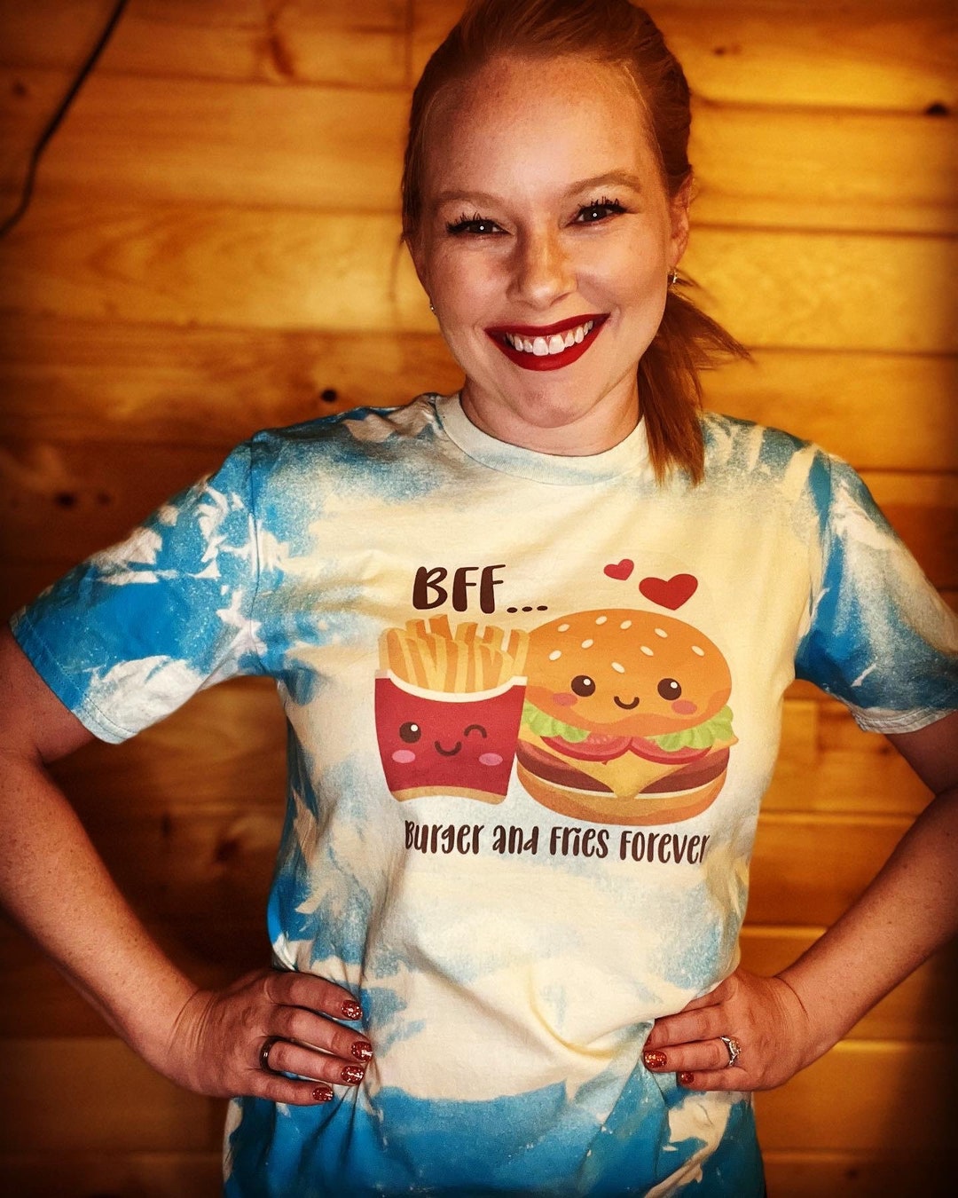 BEST FRIEND Burger and Fries Shirt - Etsy
