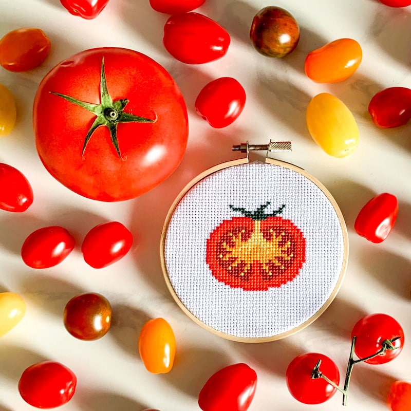 Vegetable Cross Stitch Pattern - Etsy