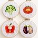 Assorted Vegetable Cross Stitch Patterns: Fruit & Vegetable Series (PDF ...