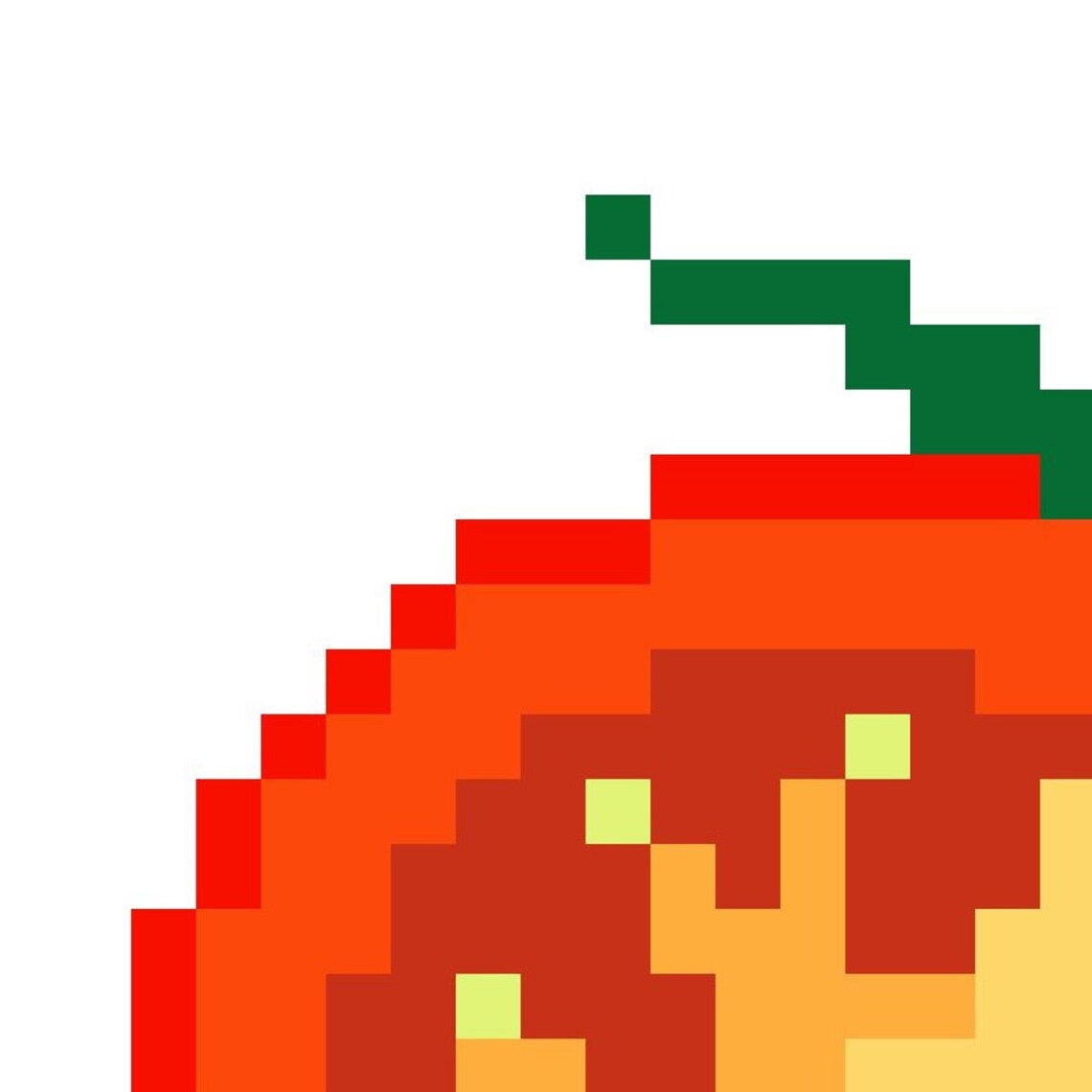 Tomato Cross Stitch Pattern: Fruit & Vegetable Series (PDF Only) - Etsy