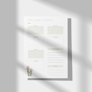 Fynbos Planner & 2025 Calendar - Printable - Etsy