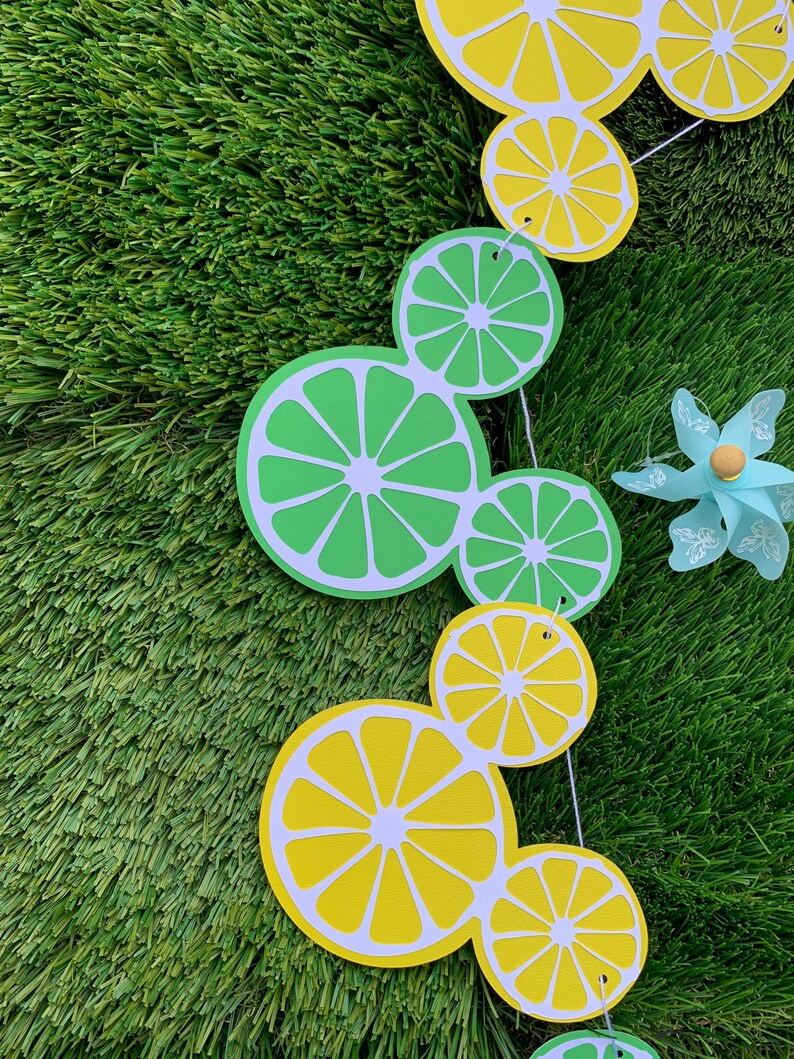 Mickey Lemon Banner Mickey Banner Minnie Mouse Banner | Etsy