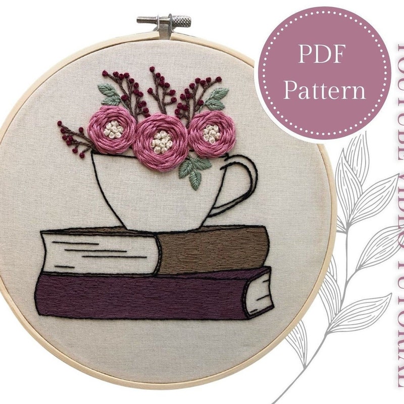 Youtube Embroidery Pattern - Etsy