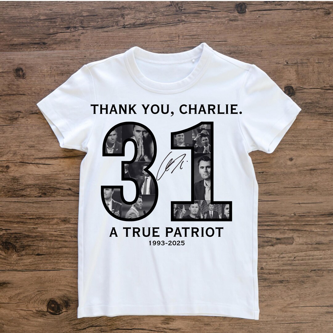 31 Png, Thank You, Charlie., PNG, a True Patriot Design, 1993-2025, Dtf ...