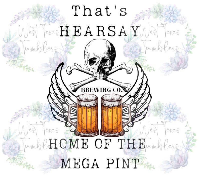 That's Hearsay, Johnny Depp, Mega Pint, PNG, Digital Download, Funny ...
