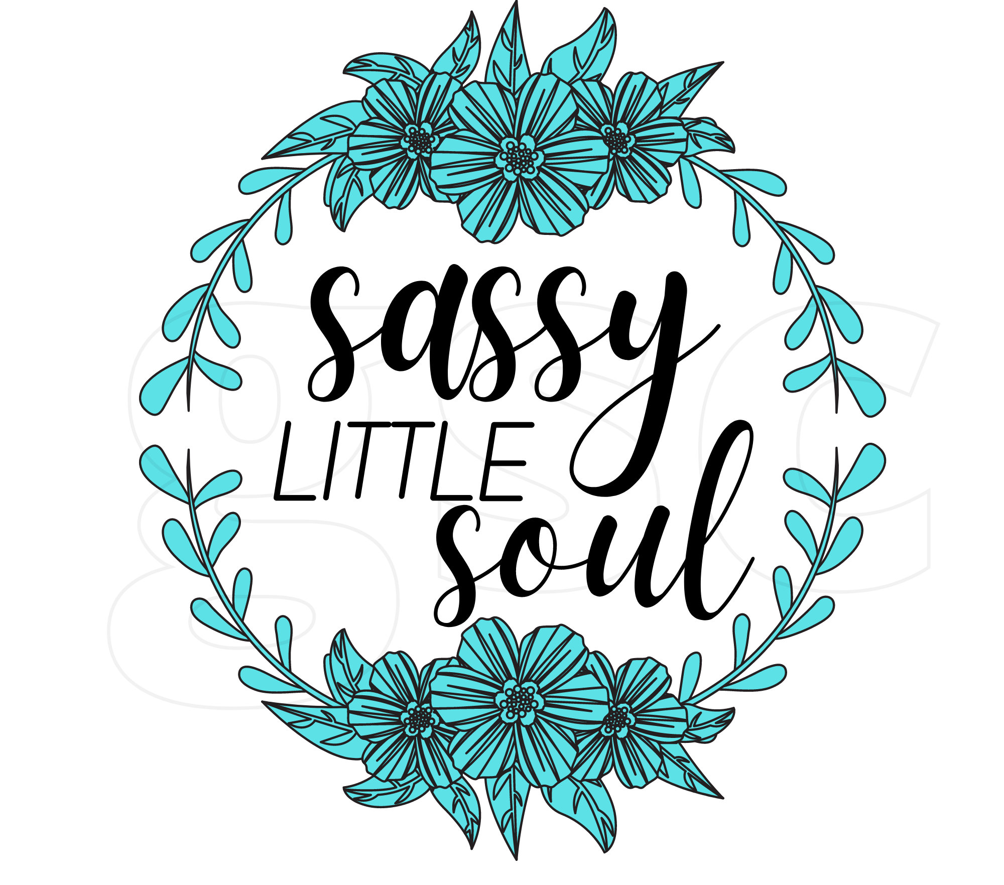 Sassy Little Soul, PNG File, Digital Download, Little Girl T-shirt ...