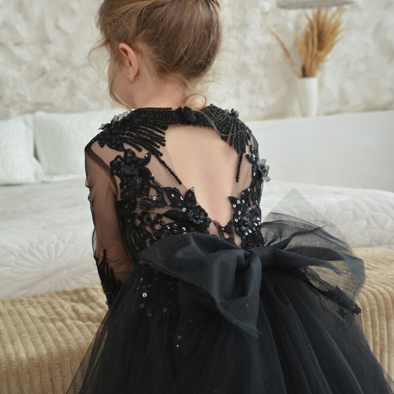 Black Princess Dress - Etsy