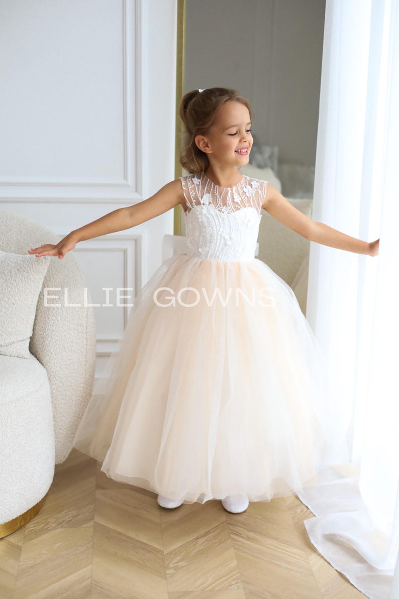 Birthday Girl Dress, Toddler Flower Girl Dress, Flower Girl Dress - Etsy