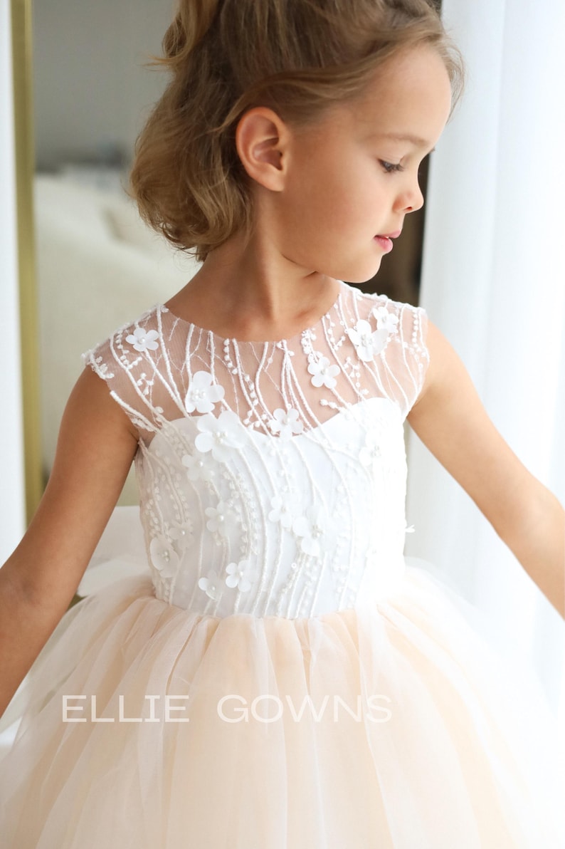 Birthday Girl Dress, Toddler Flower Girl Dress, Flower Girl Dress - Etsy