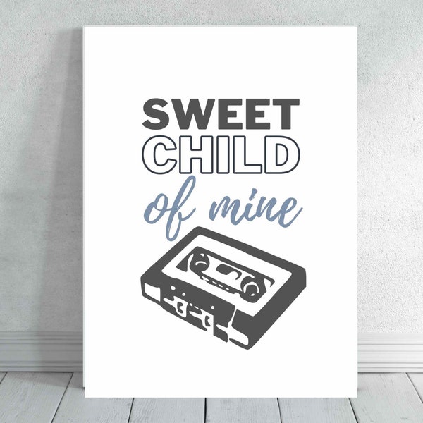 Sweet Child of Mine - Etsy