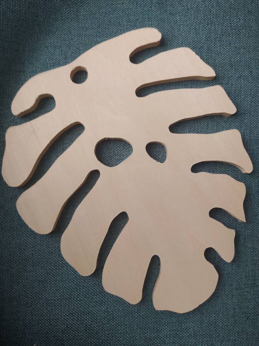 Leaf Monstera for Teepee, Teepee Decoration, Monstera Leaf Wooden ...