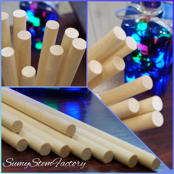 Wooden Round Sticks - Etsy