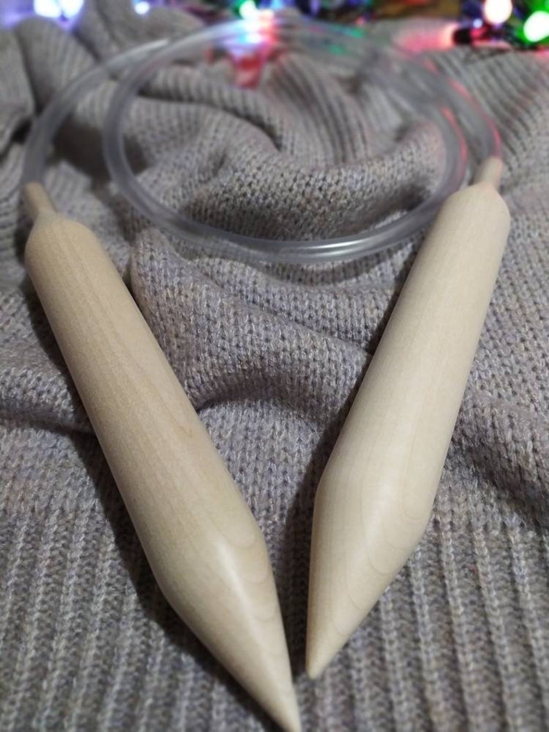 US 60 Size 30 Mm (1,19''/3 Cm) Big Circular Needles for Extreme ...