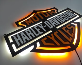 Harley Davidson Sign | Etsy