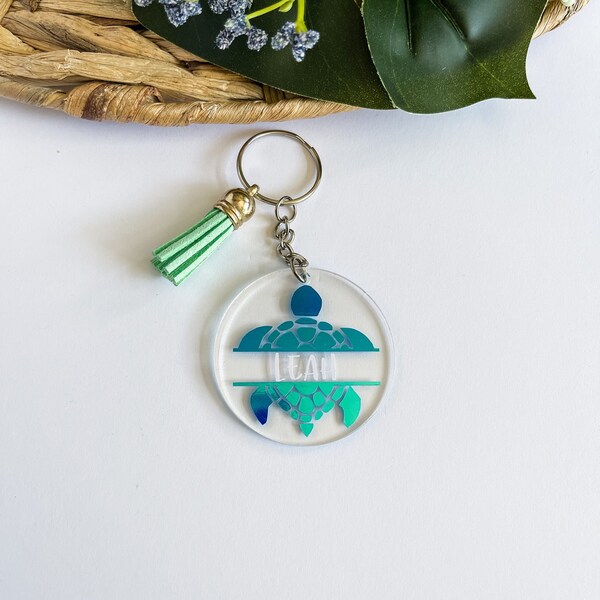 Turtle Monogram - Etsy