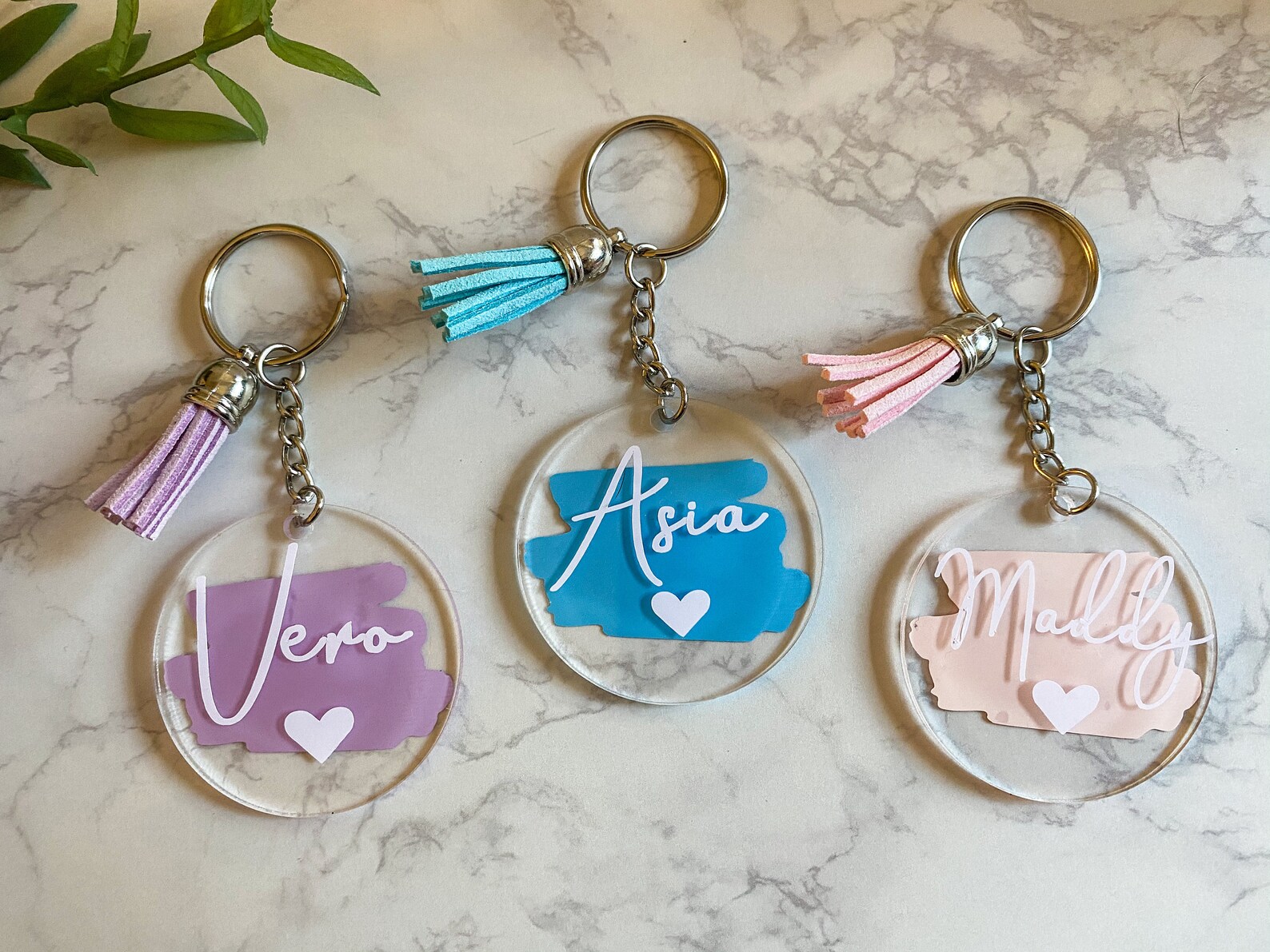 Name Keychain Self Gift Key Chain Names Keychain With - Etsy