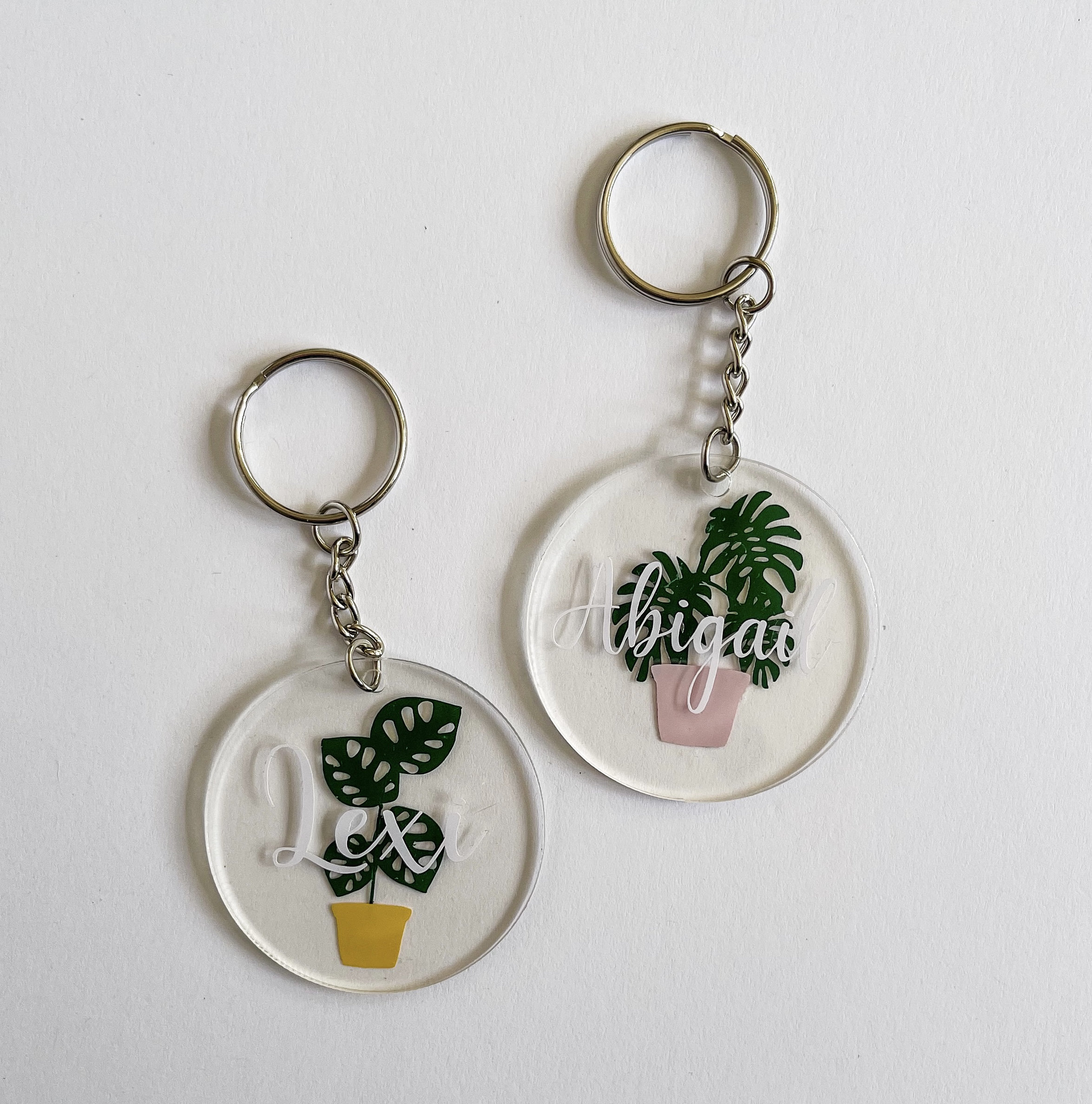 Name Keychain Acrylic Keychain Personalized Custom Keychain - Etsy