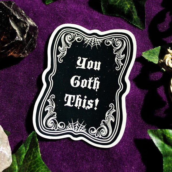 Goth Stickers - Etsy