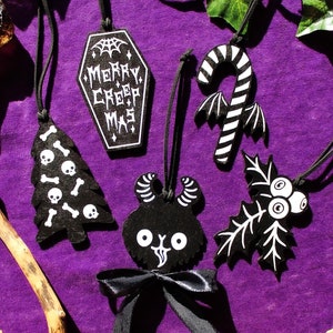 Creepmas Ornament Set Spooky Christmas Decor Gothmas Decor Gothic ...
