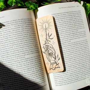 Mystical Hand Bookmark Witchy Bookmark Witchy Reading Accessory ...