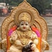 Lord Kuber Statue, 18 Cm Hand Painted Cultured Marble Kuvera Statue ...