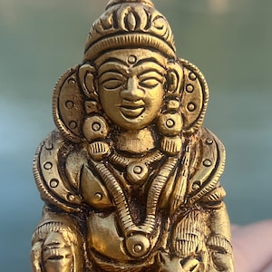 Kuber Maharaj Idol, Brass Kubera Statue. Kuber Statue, Sitting Kuvera ...
