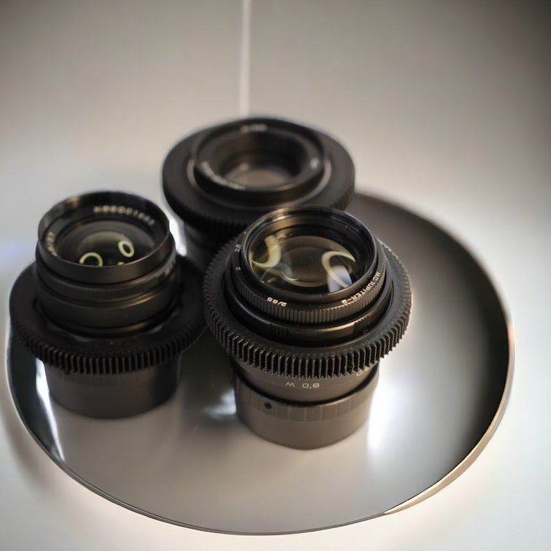 KMZ Helios 44 Jupiter 9 Mir 1B CINE Mod Lens Cinema Canon EF Mount - Etsy