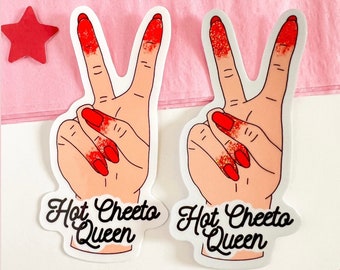 Hot Cheeto Sticker - Etsy