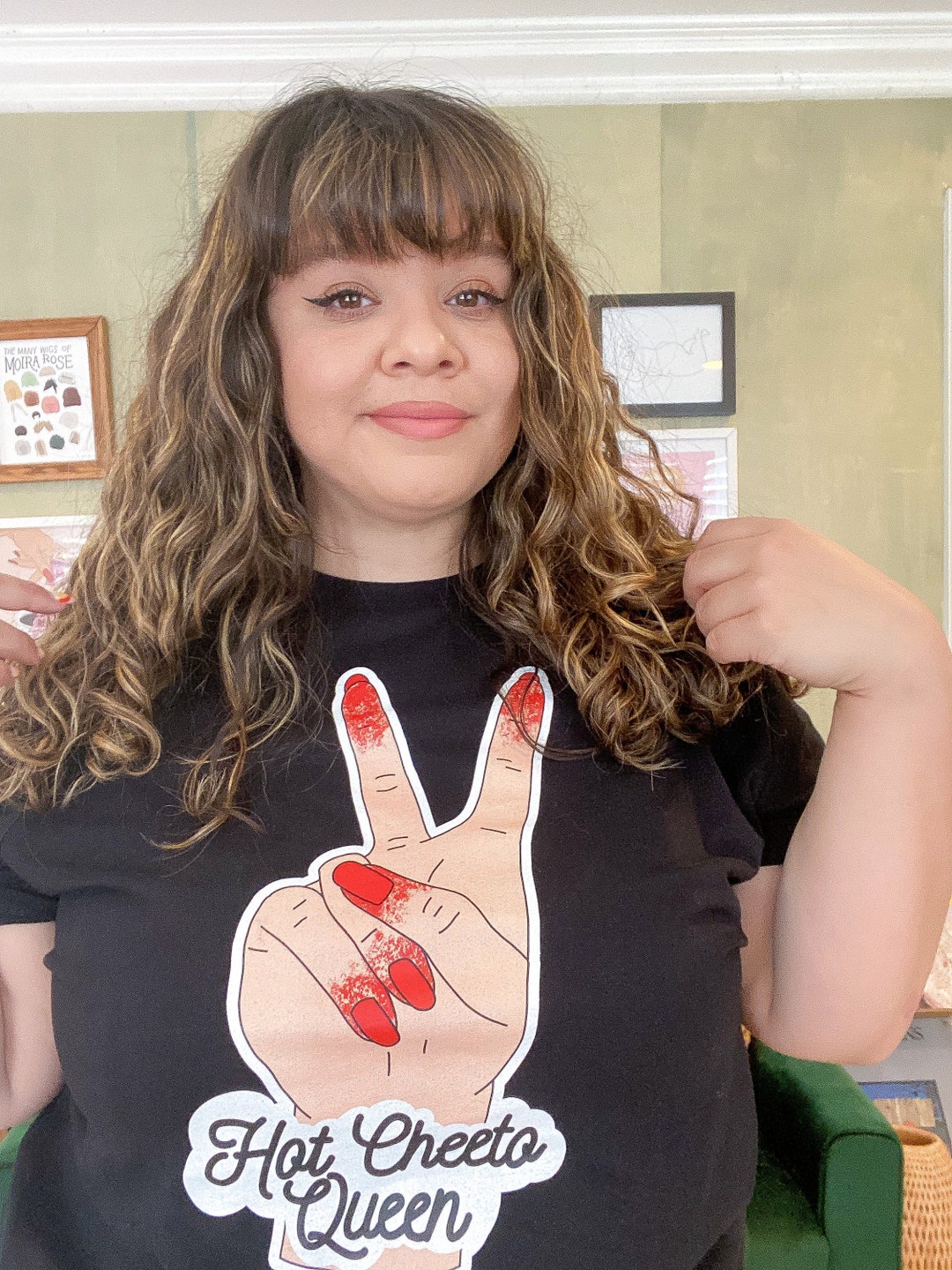 Hot Cheeto Queen Short-sleeve Unisex T-shirt, Tee, Hot Cheetos, Latinas ...