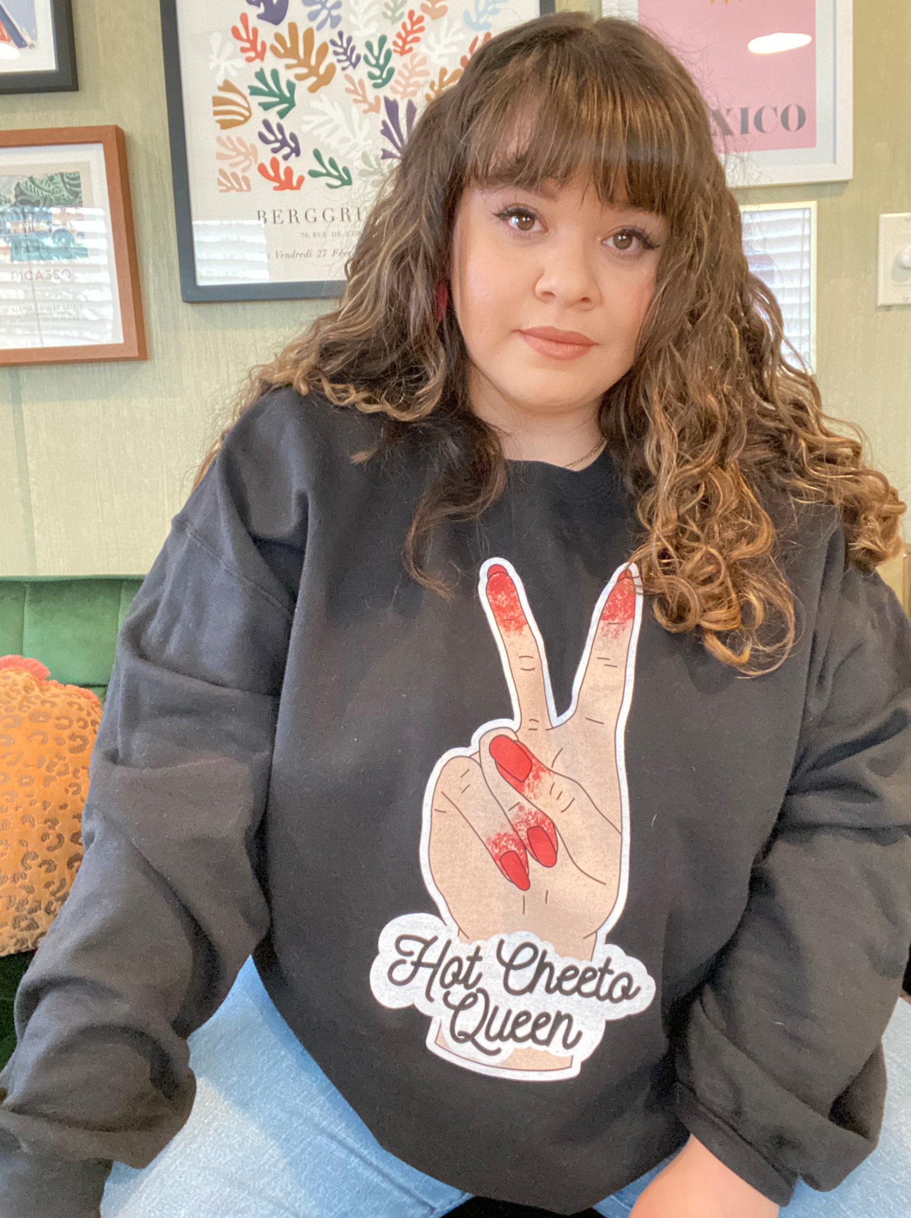 Hot Cheeto Queen Unisex Sweatshirt - Etsy
