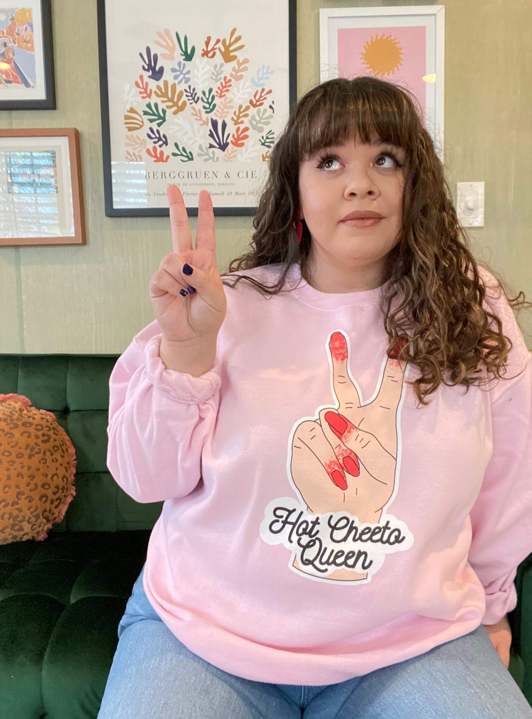 Hot Cheeto Queen Unisex Sweatshirt - Etsy