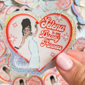 Selena is My Disney Princess Sticker Holographic Sticker - Etsy