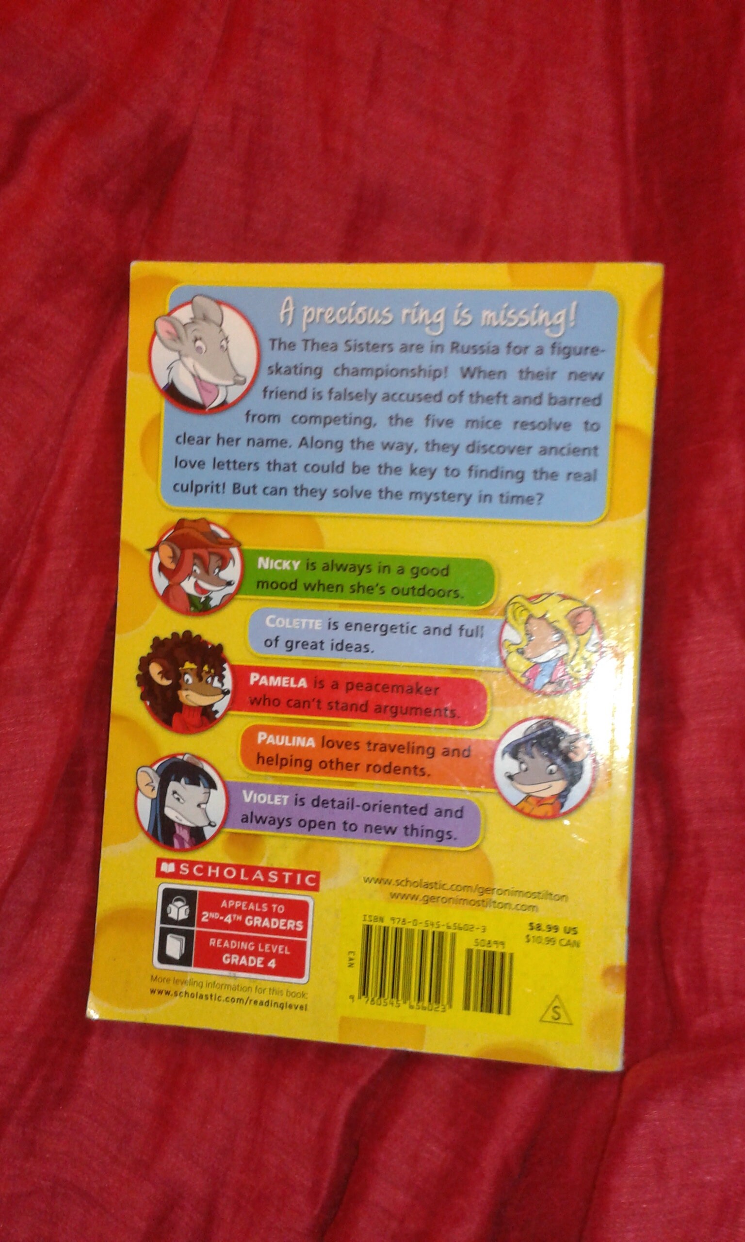 Thea Stilton and the Lost Letters by Geronimo Stilton - Etsy