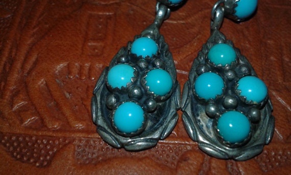 Navajo Native Indian American untreated cabochon turq… - Gem