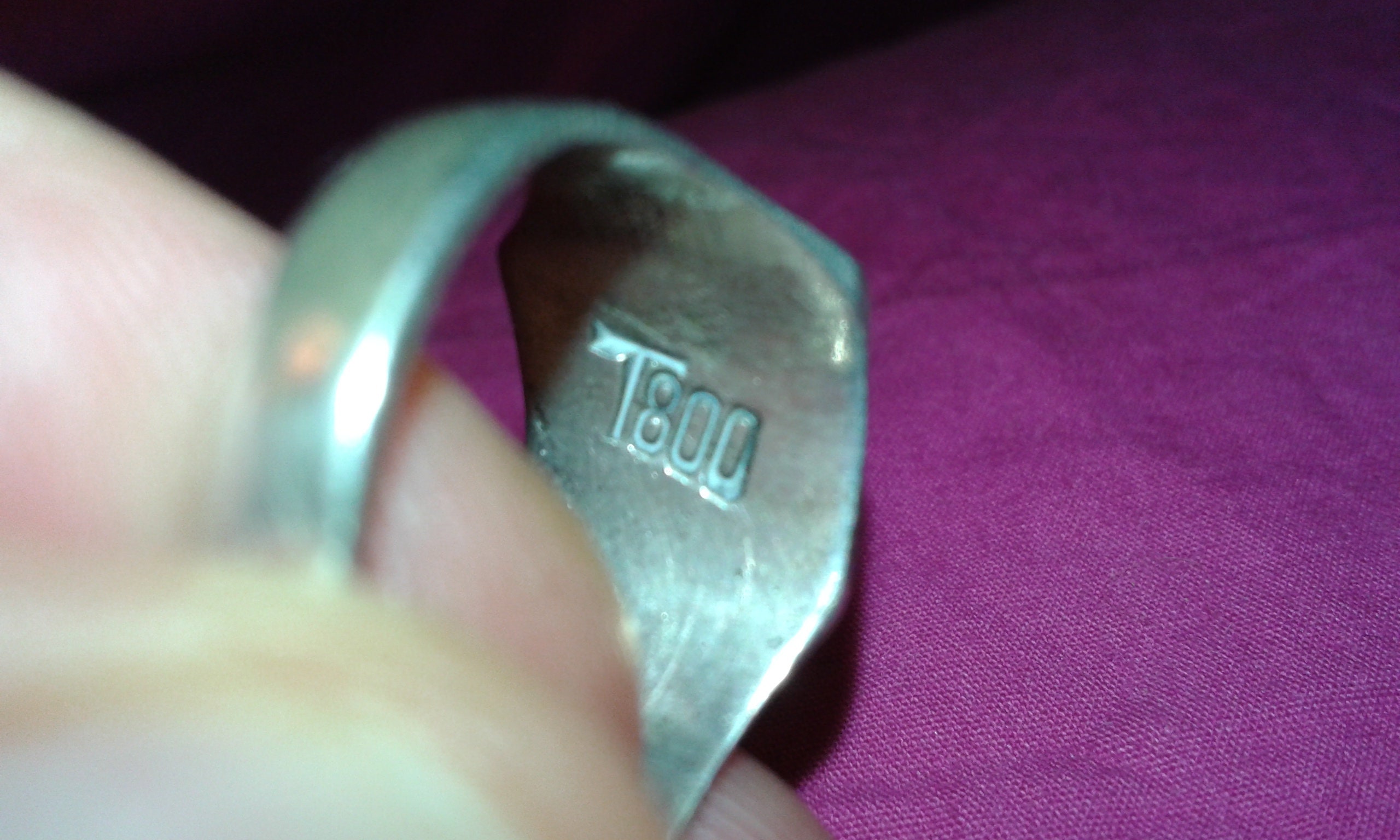 WW2 8th Army Brigade Solid .800 Silver 9ct Gold Womens Ring - Etsy