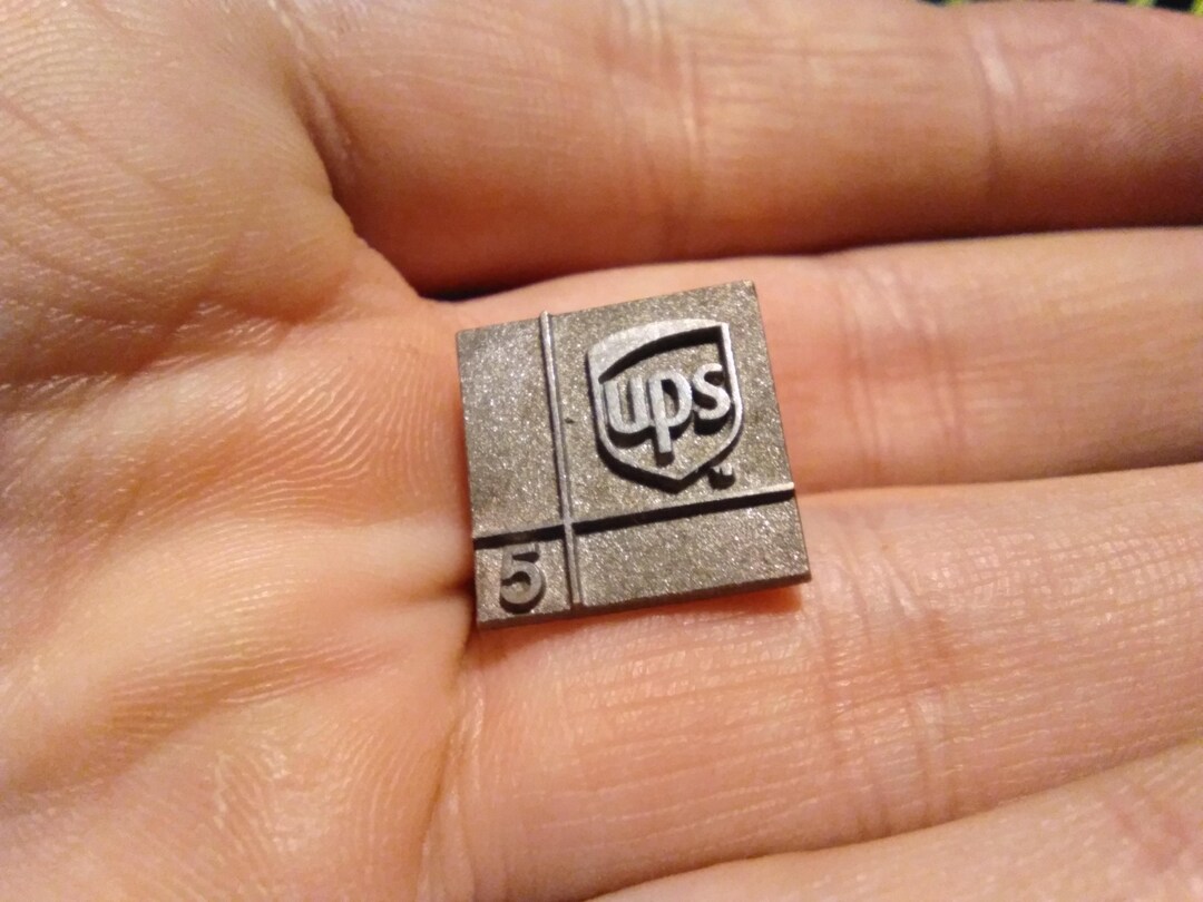 925 Vintage From the 1990s - UPS United Parcel Service Lapel Pin ...