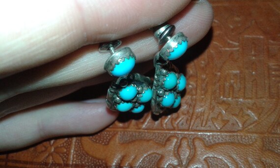 Navajo Native Indian American untreated cabochon turq… - Gem