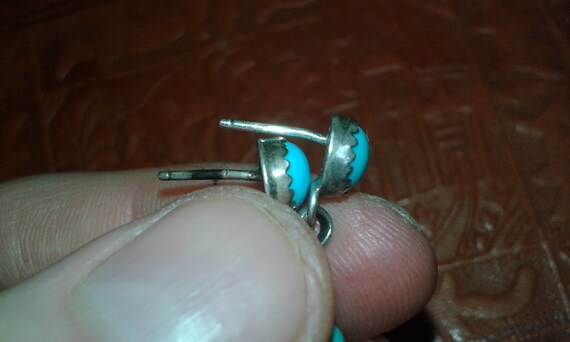 Navajo Native Indian American untreated cabochon turq… - Gem