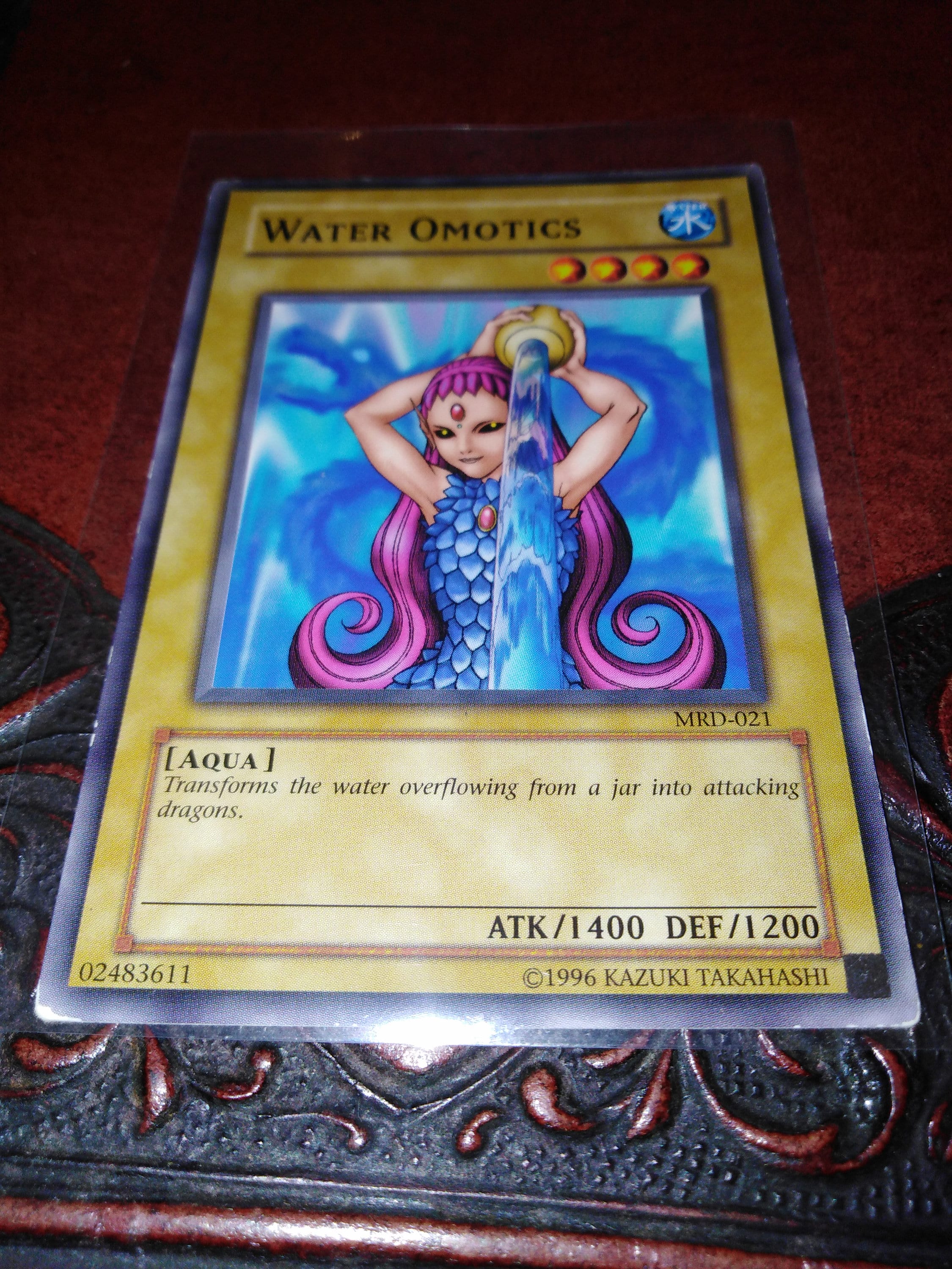 Water Omotics MRD-021 Yugioh Trading Laying Card Boutiquebyrachelco - Etsy